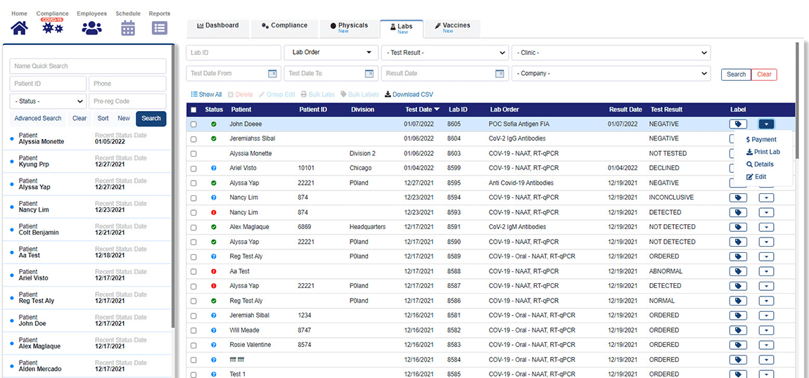Immunization Tracking Software | Customized Vaccination Software | Caspio