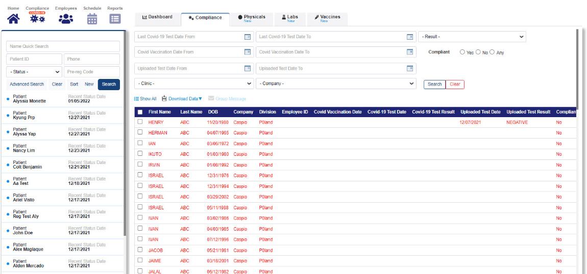 Immunization Tracking Software | Customized Vaccination Software | Caspio