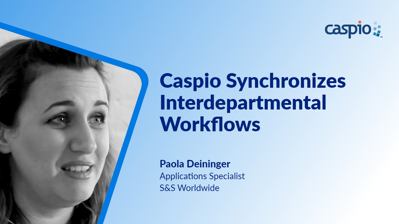 Caspio Synchronizes Interdepartmental Workflows | Caspio