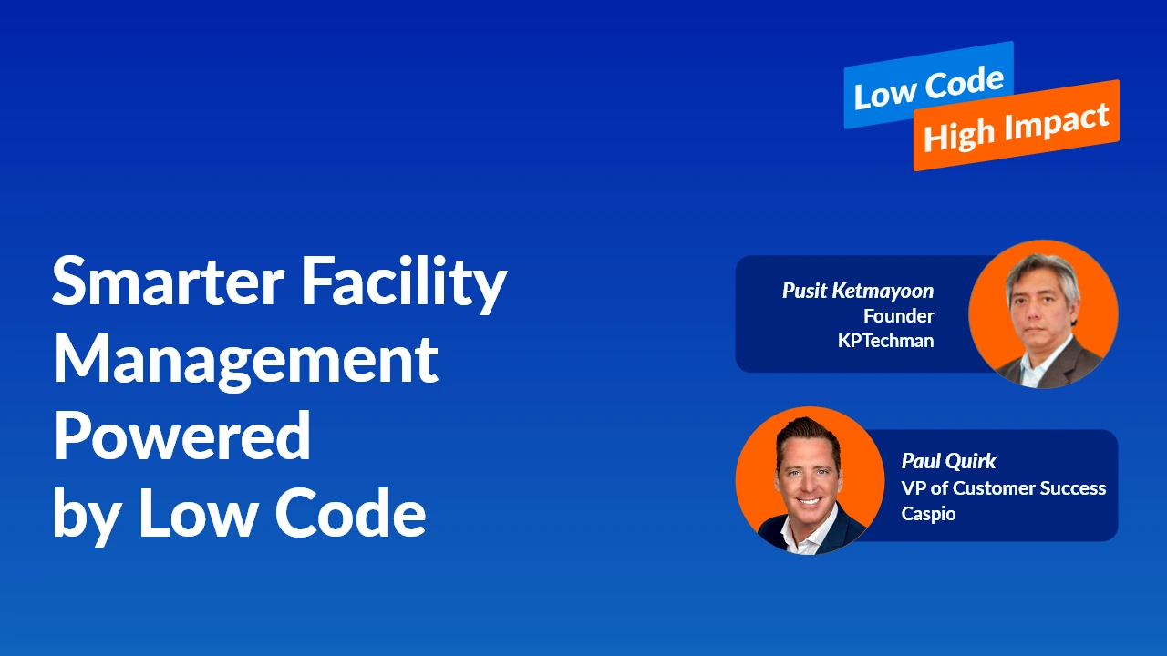 Smarter Facility Management Powered by Low Code | Caspio