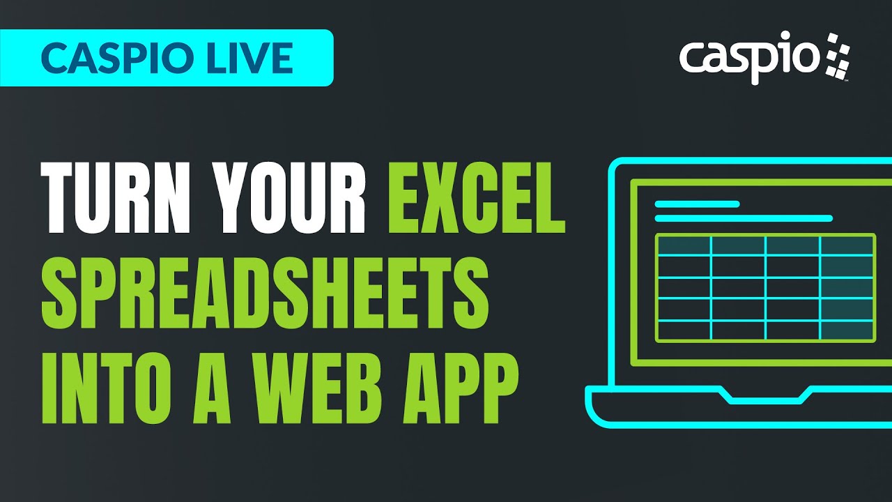 Turn Your Excel Spreadsheets Into a Web App | Caspio